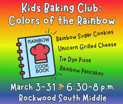 Kids Baking Club: Colors of the Rainbow - Parkway-Rockwood Community Ed
