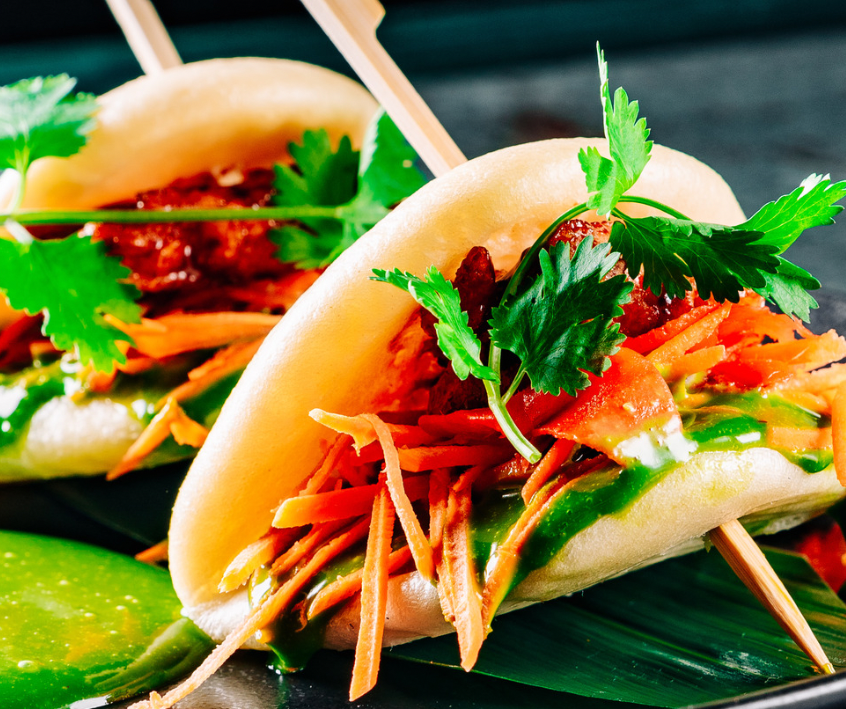 Dreamy Steamed Bao Buns & Korean Bulgogi BBQ Chicken - Little Falls ...