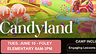 4-H Candyland Day Camp, Gr K-6 - Foley Community Education