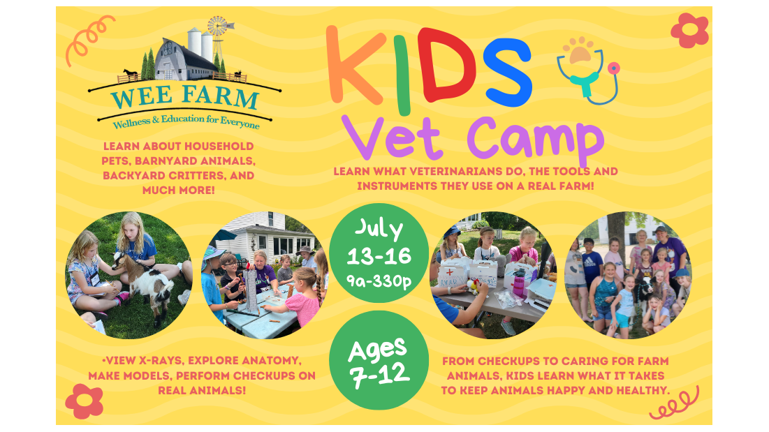 Vet Camp (Ages 7-12) - NEW! - PLSAS Community Education Services