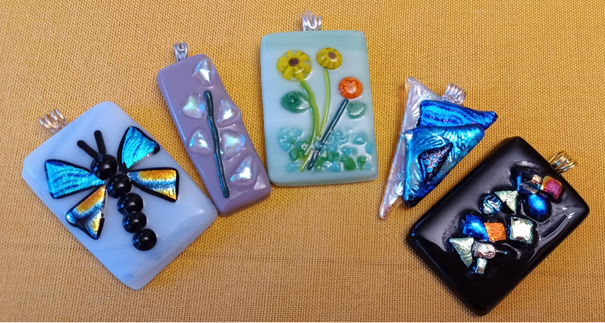 Fused Glass Pendants or Magnets - District 622 Community Education